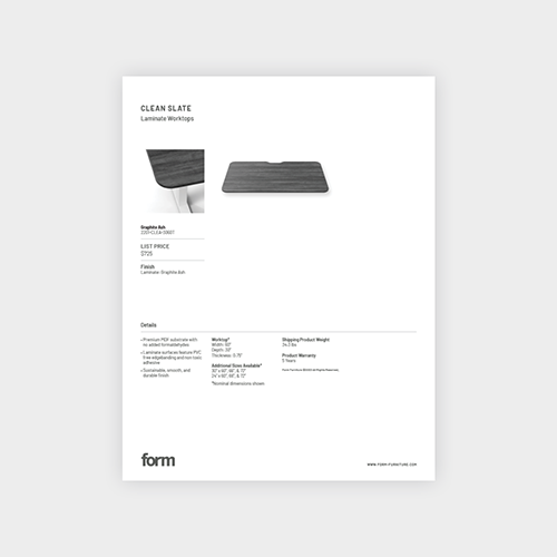 Resources – Form Furniture